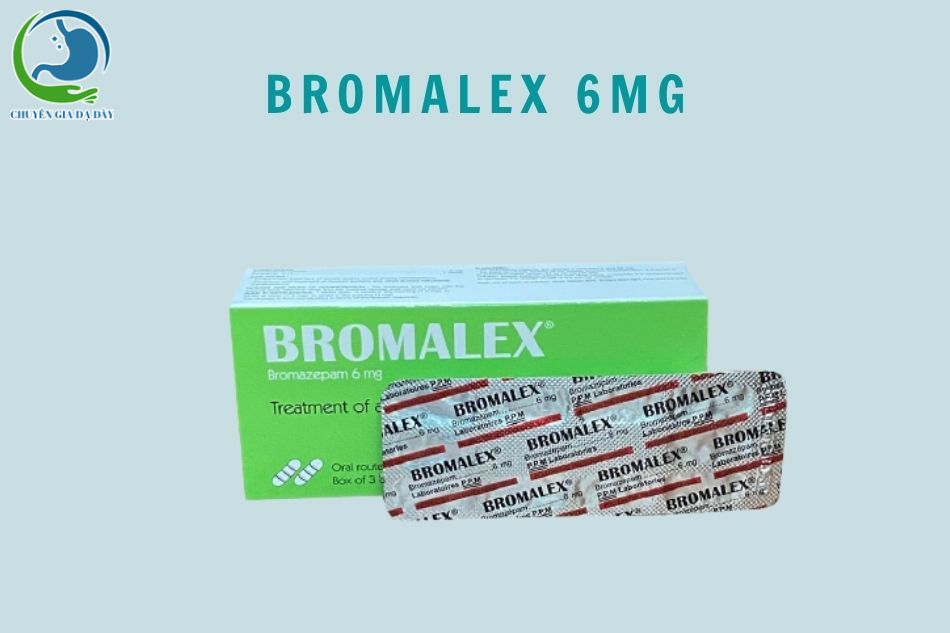 Bromalex 6mg là thuốc gì? Thành phần, Tác dụng, lưu ý khi sử dụng