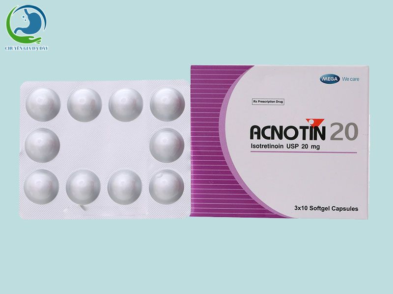 [Review] Acnotin 20mg giá bao nhiêu? Uống bao lâu thì hết mụn